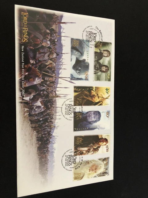 LORD OF THE rings return of the king 2003 Collectors Envelope ...
