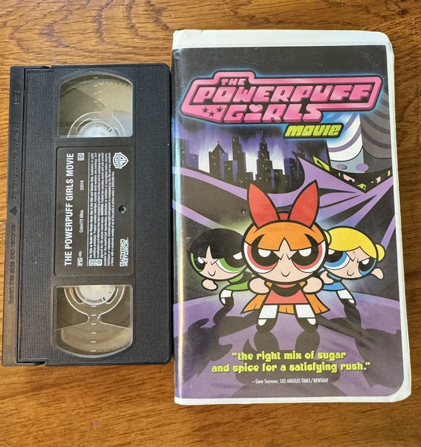 THE POWERPUFF GIRLS Movie (VHS, 2002, Clam Shell Packaging £8.32 ...