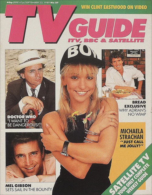 TV GUIDE 23 Sept 1989 . Doctor Who Sylvester Mccoy Michaela Strachan ...