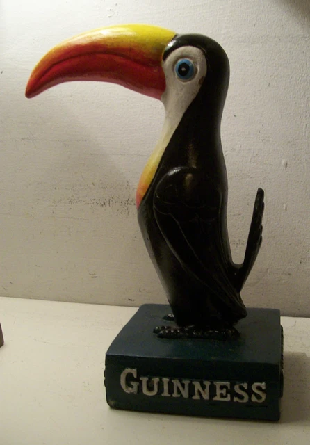 NICE GUINNESS ADVERTISING Toucan Bar Restaurant Counter Display Vintage ...