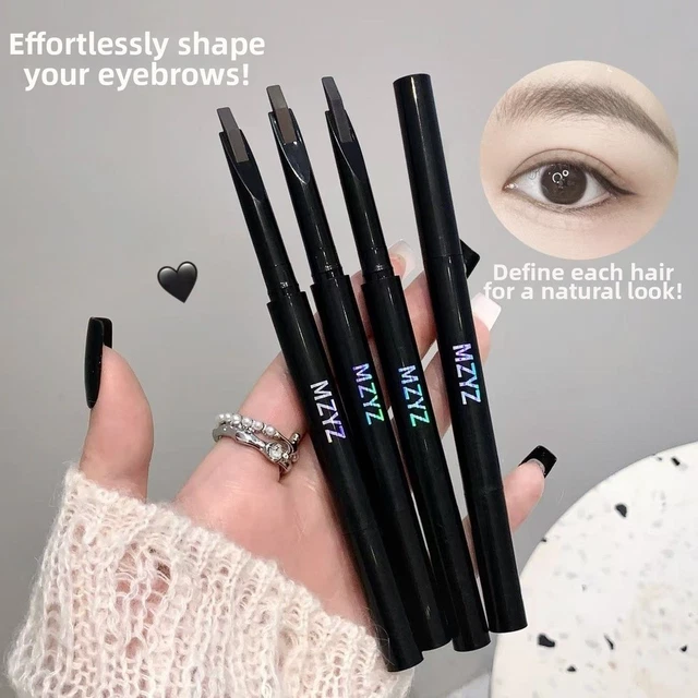 CRAYON À SOURCILS double extrémité anti-transpiration longue durée avec ...