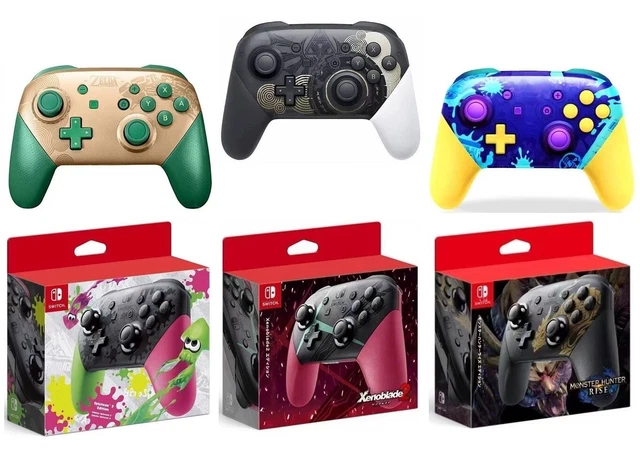 MANETTE NINTENDO SWITCH Pro Originale - Édition Spéciale Zelda en Boîte ...