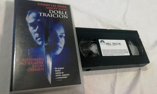 DOUBLE TRAITOR TOMMY Lee Jones Ashley Judd Beresford VHS Tape Spanish £ ...