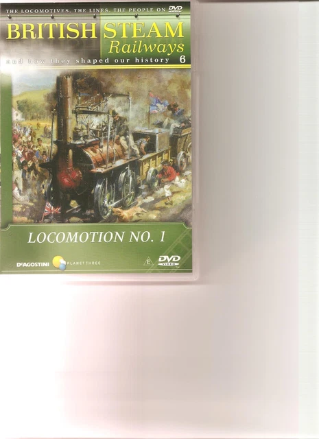 BRITISH STEAM RAILWAYS (No.6) Locomotion No.1 DVD £2.99 - PicClick UK