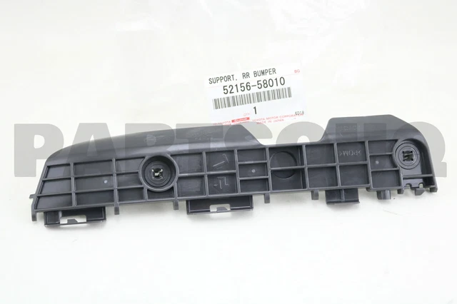 5215658010 GENUINE TOYOTA SUPPORT, REAR BUMPER SIDE, NO.1 LH 52156 ...