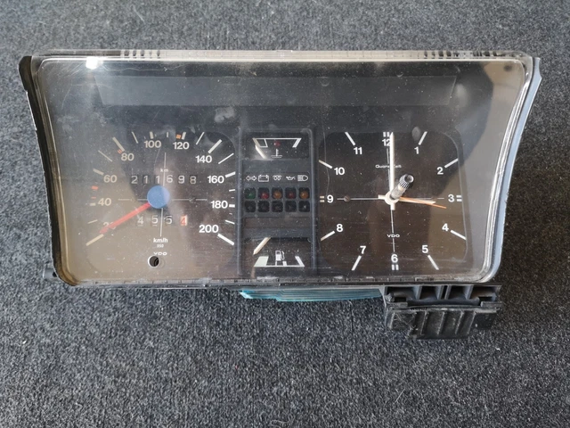 VW GOLF MK1 instrument cluster speedometer glass £28.98 - PicClick UK