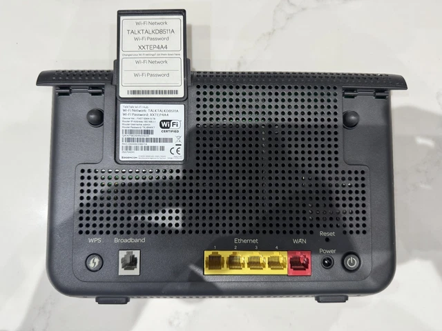 TALKTALK WIFI HUB Sagemcom FAST 5364-3, T8 , Dual-Band Wi-FI Router ...