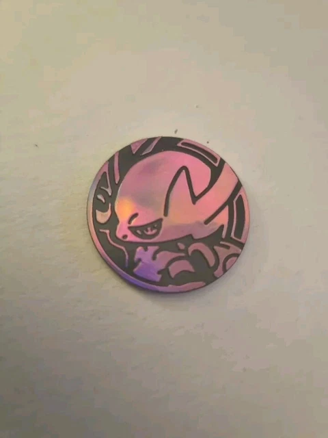 OFFICIAL MEGA MEWTWO Y Pokémon TCG Metallic Holographic Coin - FREE P&P ...