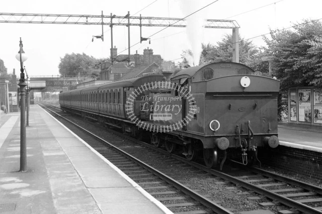 PHOTO BR BRITISH Railways Steam Locomotive Class N7 69680 Bush Hill ...