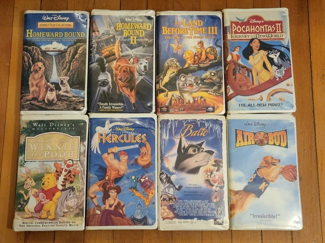 8 DISNEY VHS Movies £28.54 - PicClick UK