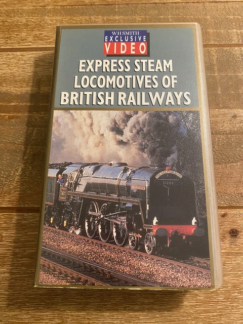 EXPRESS STEAM LOCOMOTIVES Of British Railways VHS Video WH Smith ...