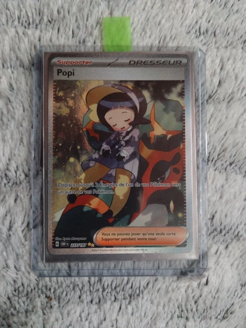 POKÉMON OBFFR, E&V 3, Flammes Obsidiennes, POPI, Ultra rare 227/197 EUR ...
