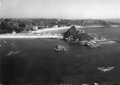 CARTE TREBEURDEN VUE aérienne Le Castel et les Plages EUR 4,00 ...