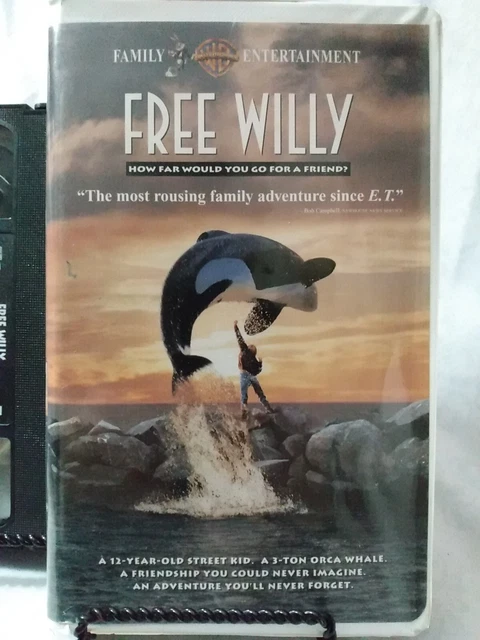 FREE WILLY VHS £4.77 - PicClick UK