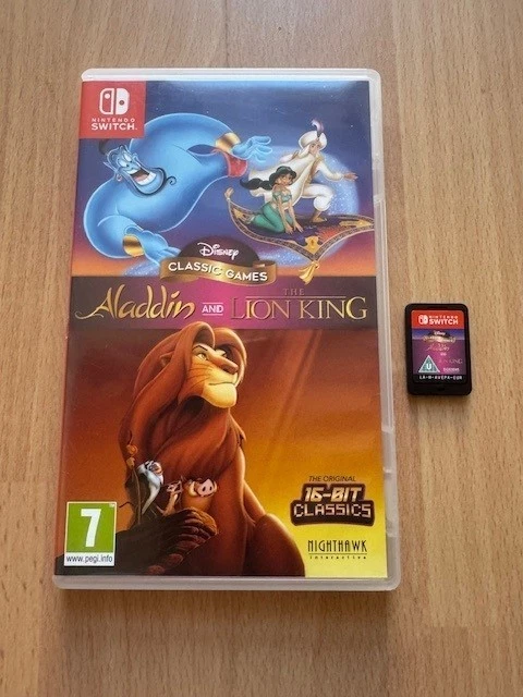 DISNEY CLASSIC GAMES Aladdin and The Lion King Nintendo Switch £11.99 ...