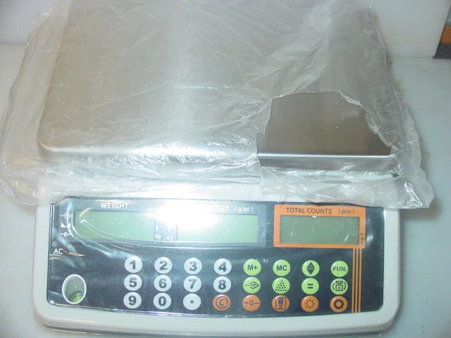 DIGITAL COUNTING SCALE 3 LCD Screen, Counting Scale, 7 lb, New 1g-30kg ...