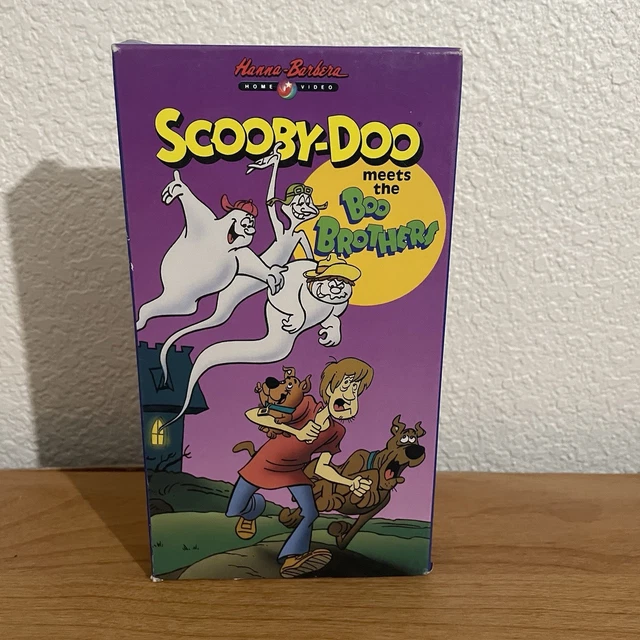 SCOOBY DOO MEETS The Boo Brothers VHS Tape 1991 Hanna Barbera Scrappy ...