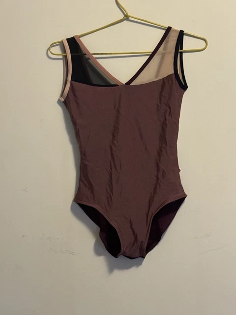 Rare Yumiko Black Label Ballet Leotard Adult High Cut Leg Sizel 18000