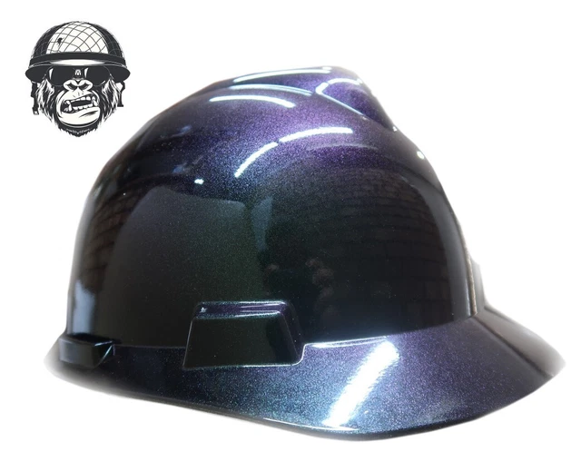 CUSTOM HYDROGRAPHIC SAFETY Hard Hat Mining Industrial COLOUR CHANGE CAP ...