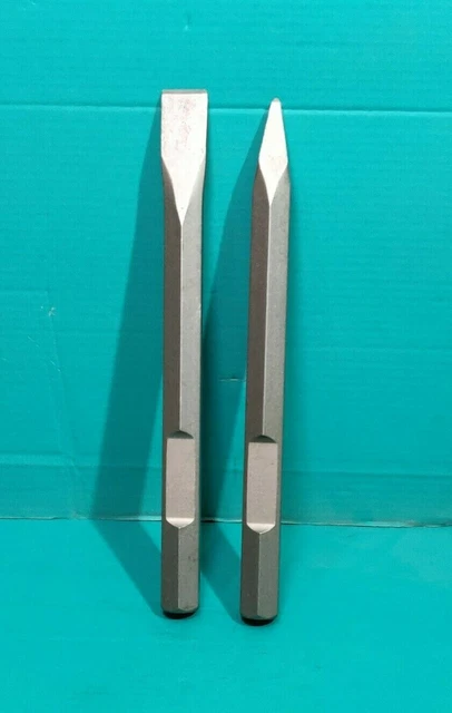 CHISEL & POINT to fit Hilti TE3000 Concrete Breaker GSH 27 chisels ...
