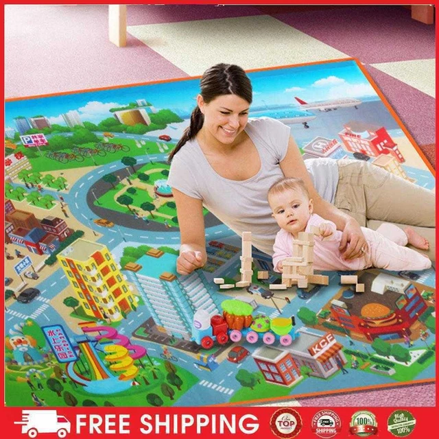 BASE ARRAMPICATA MAPPA percorso, Baby Kids Route Map Crawling Pad 120 ...