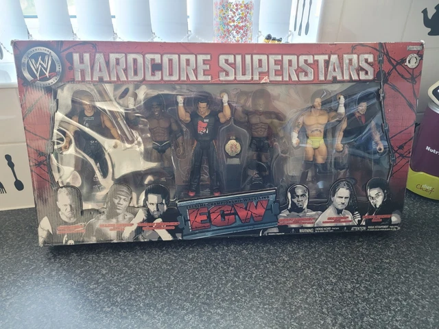 WWE JAKKS PACIFIC ECW Hardcore Superstars £50.00 - PicClick UK
