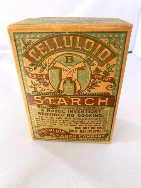 CELLULOID STARCH COMPANY Starch in original box, never opened $5.00 ...