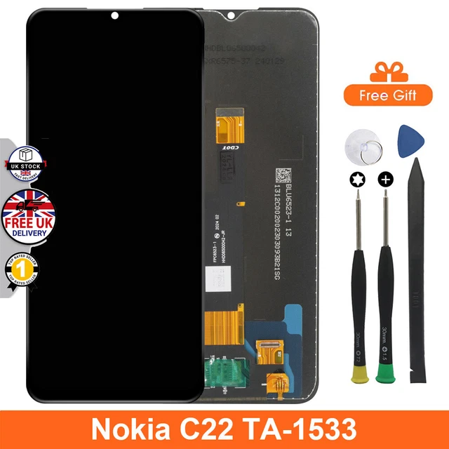 FOR NOKIA C22 TA-1533/C32 TA-1534 6.5" Replacement LCD Touch Digitizer ...