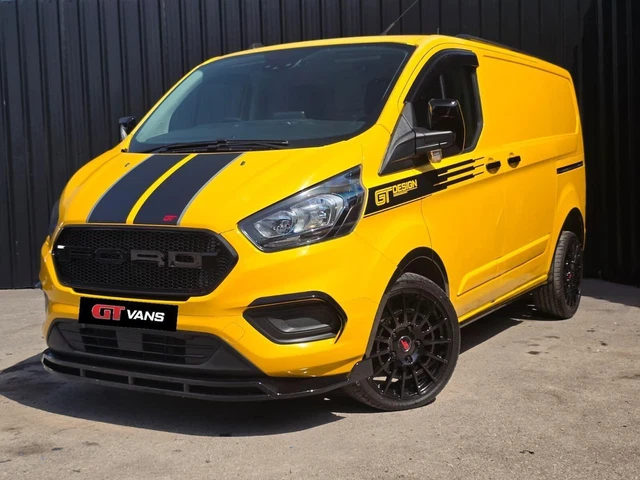 2022 FORD TRANSIT Custom 2.0 EcoBlue 130ps Low Roof Leader Van PANEL ...