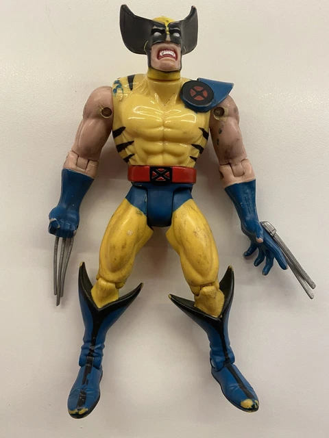 MARVEL X-MEN CLASSICS Wolverine Logan Action Poseable Figure 2000 Toy ...