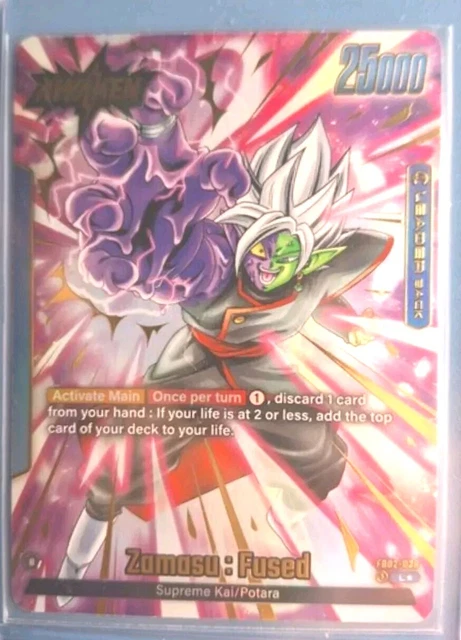 DRAGON BALL SUPER Card Game FB02-036 Alt ART ENGLISH NM EUR 120,00 ...