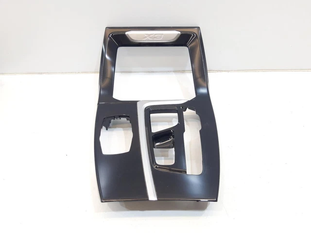 2018 BMW X3 6938275804 Console Centrale Contour Garniture Noir Brillant ...