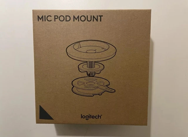 LOGITECH RALLY MIC Pod Table Mount £31.92 - PicClick UK