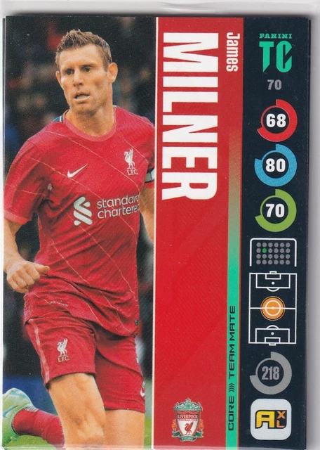 PANINI 2022 HAUT Class Trading Card Carte Numéro 70 James Milner EUR 1 ...