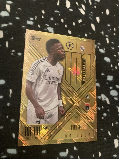 MATCH ATTAX EXTRA 24/25 2025 101 Unbeatable 100 Club Vini Jr Real ...