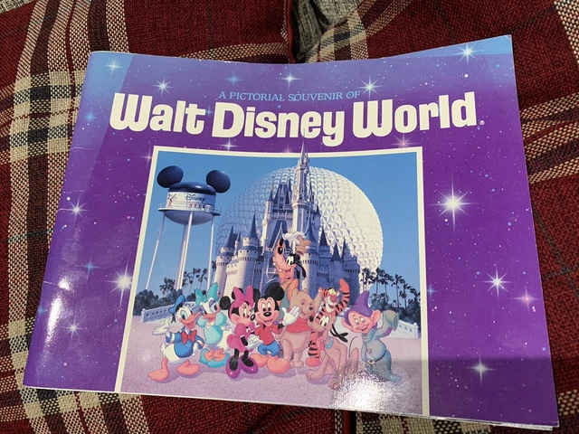 WALT DISNEY WORLD THEME PARK PICTORIAL SOUVENIR BOOK amusement park EUR ...