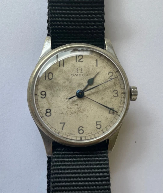 WW2 RAF OMEGA Military Pilots Watch (6B/159) Dated 1943 £1,281.68 ...