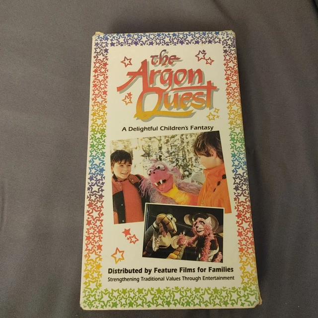 THE ARGON QUEST Children’s Fantasy Live Action Puppets VHS VHS VCR Tape ...