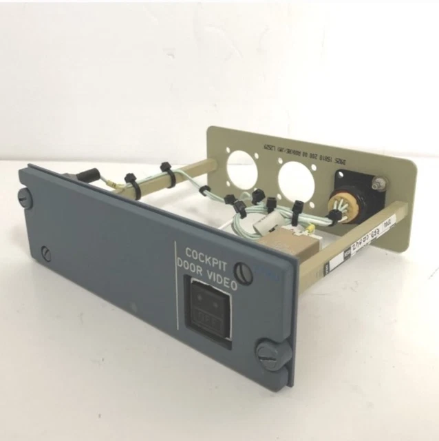 AIRBUS A320 AIRCRAFT 27VU Cockpit Door Camera Control Panel £43.33 ...