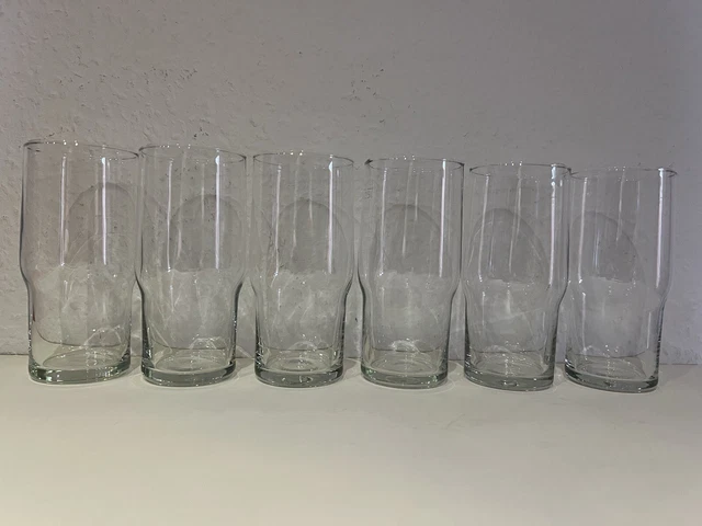 6X SUPERFEST DDR Biergläser 0,25 L,East German Strong Glas GDR ...