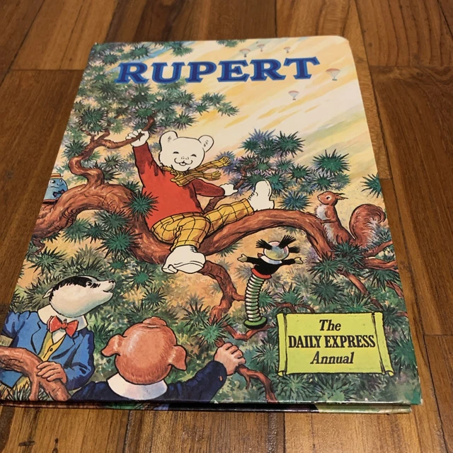 RUPERT BEAR (DAILY Telegraph Annual) Vintage 1976 unclipped price £7.59 ...