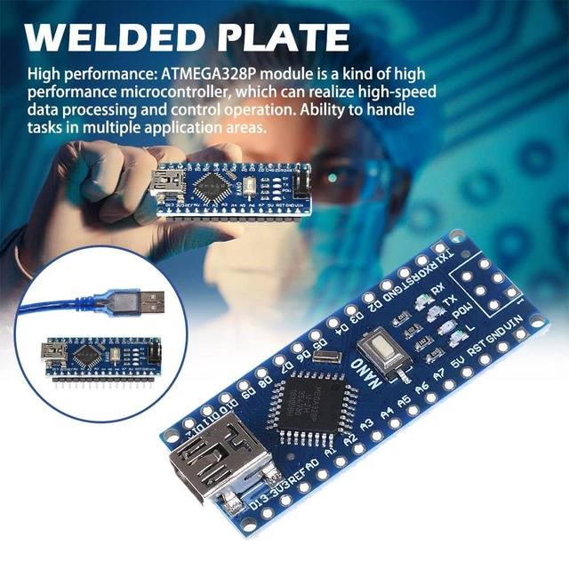 V3.0 ATMEGA328P MODULE Improved Version of Welded Plateuk $7.03 ...