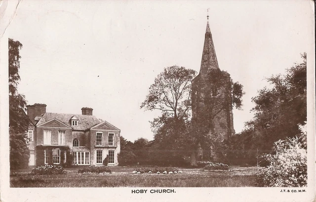 REAL PHOTO: Blaby, ENGLAND - Hoby Church of All Saints - 1935 £8.06 ...