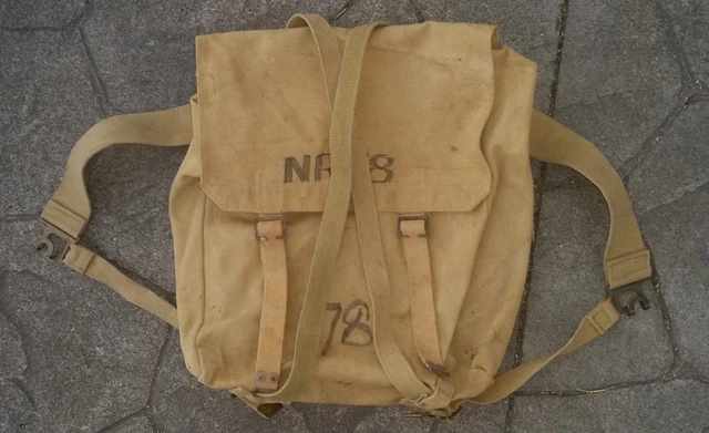 WW2 PATT LARGE Pack - Comp With All Straps British Australian Canadian ...