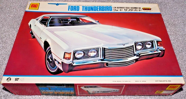 1972 FORD THUNDERBIRD Model Kit Sealed Bags Otaki 1:24 - FREE UK ...