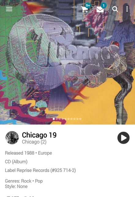 CHICAGO ~ 19 CD 1988 Hi-Tech AOR Mélodic Yacht Rock WestCoast EUR 9,35 ...