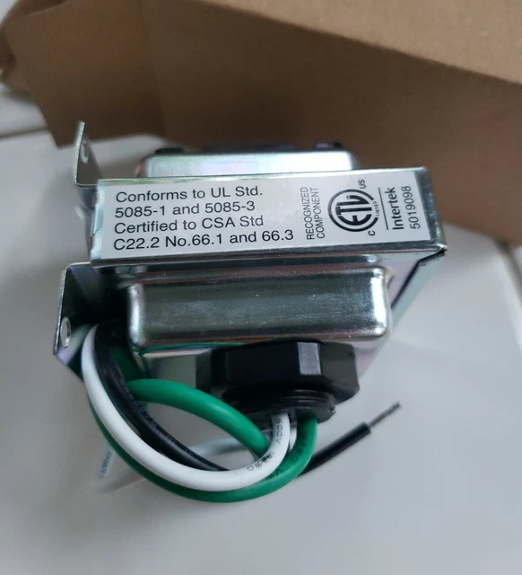CLASS 2 TRANSFORMER Model 122 Input 120V AC 60Hz Output $14.99 - PicClick