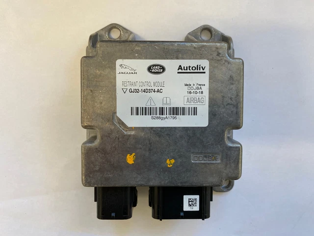 LAND ROVER RANGE Rover Airbag ECU Control Module GJ3214D374AC No Crash ...