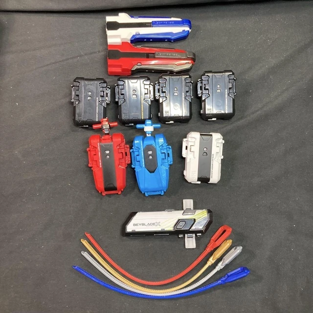 TAKARA TOMY BEYBLADE X Battle Stadium Launcher Bey Battle Pass Bundle ...