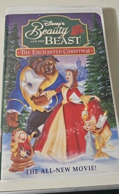 WALT DISNEY'S BEAUTY and the Beast The Enchanted Christmas VHS ...